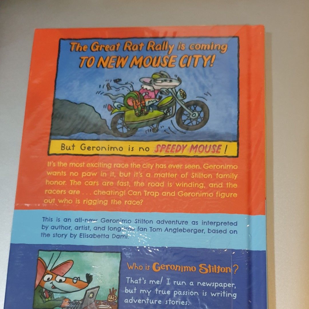The Great Rat Rally: A Graphic Novel (Geronimo Stilton, Hobbies & Toys ...