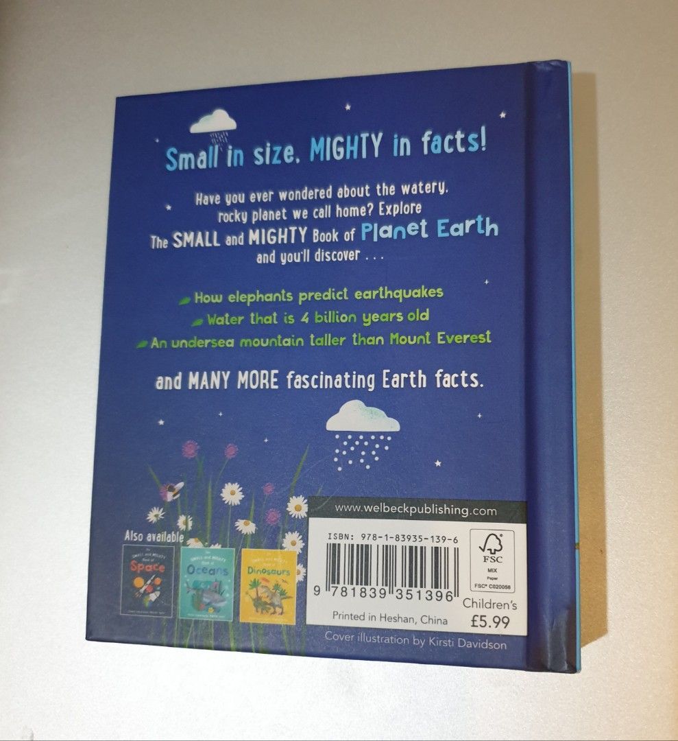 The Small and Mighty Book of Planet Earth, Hobbies & Toys, Books & Magazines, Children's Books ...