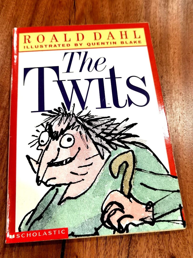 The Twits Children Story Book By Roald Dahl, Hobbies & Toys, Books ...