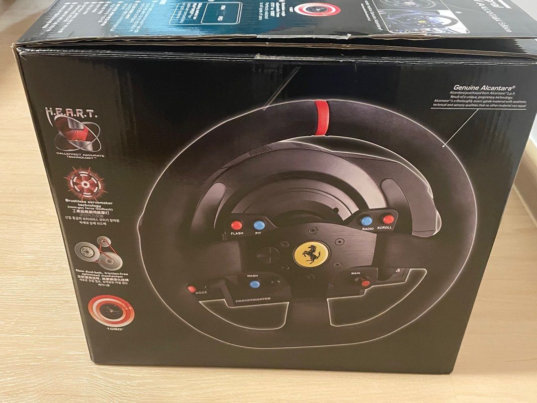 Thrustmaster T300 RS GT edition racing wheel (Ferrari Alcantara edition ...