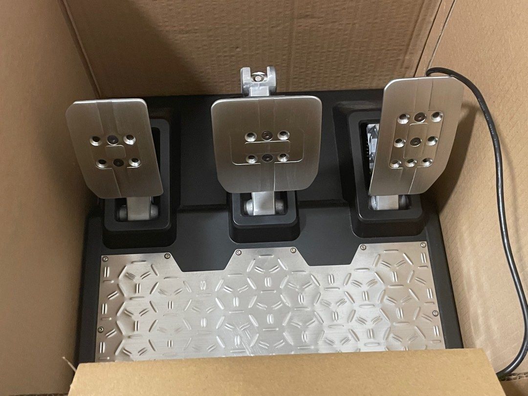 Thrustmaster T-LCM load cell pedal, Video Gaming, Gaming Accessories ...