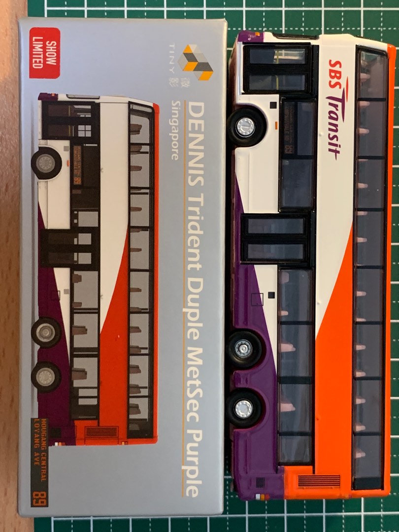 Tiny SG Limited Edition SBS Transit Dennis Trident, Hobbies & Toys ...