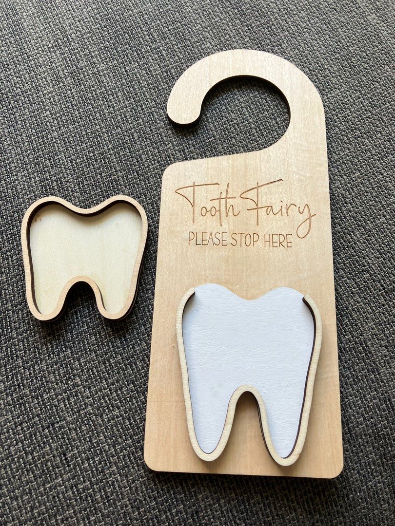 Tooth fairy door hanger, Hobbies & Toys, Toys & Games on Carousell