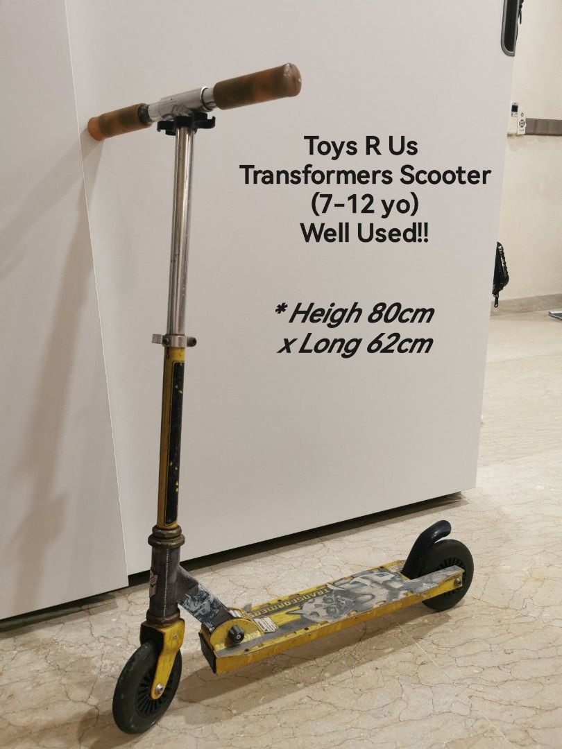 Toys R Us Transformers Scooter (5-12 yo), Sports Equipment, Sports ...