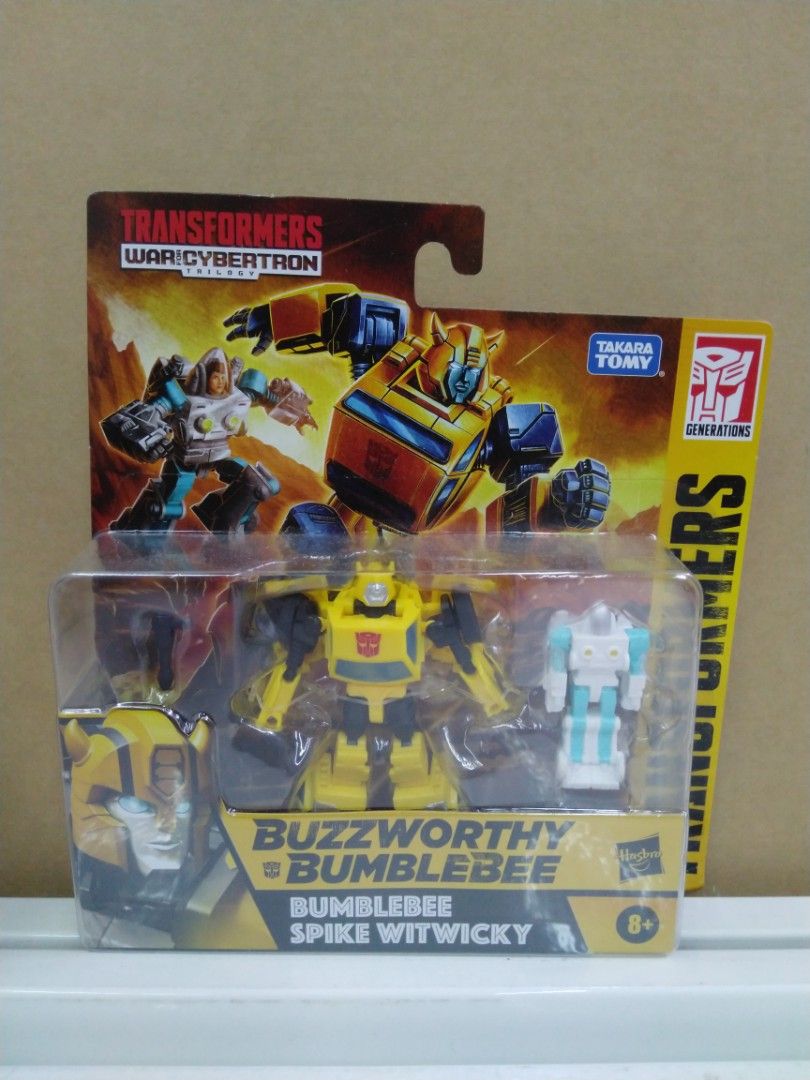Transformers Buzzworthy Bumblebee and Spike Witwicky, Hobbies & Toys ...