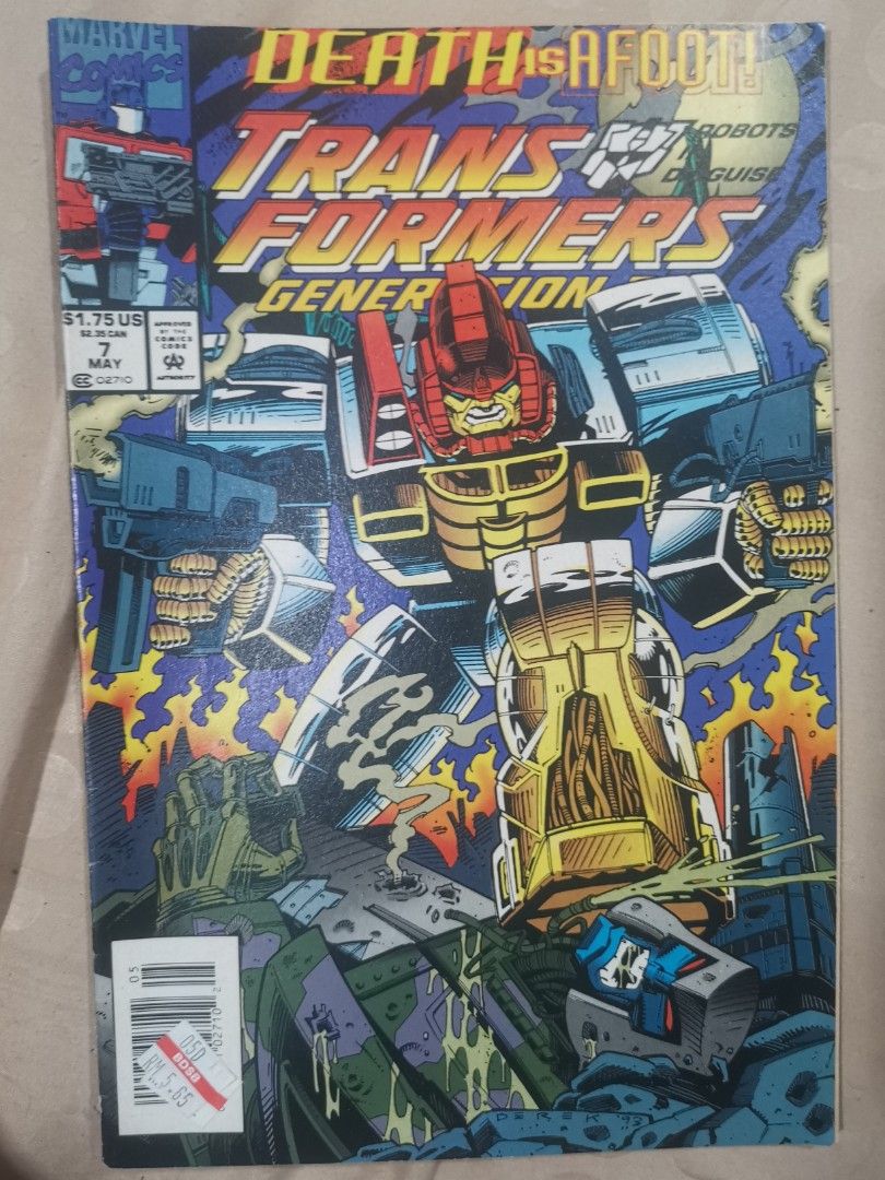Transformers: Generation 2 #7 (1994), Hobbies & Toys, Collectibles ...