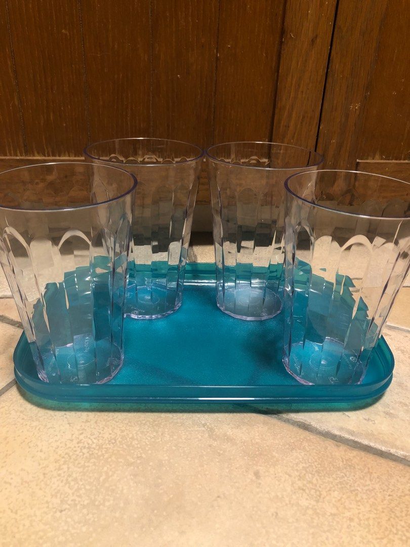Tupperware glasses, Furniture & Home Living, Kitchenware & Tableware ...
