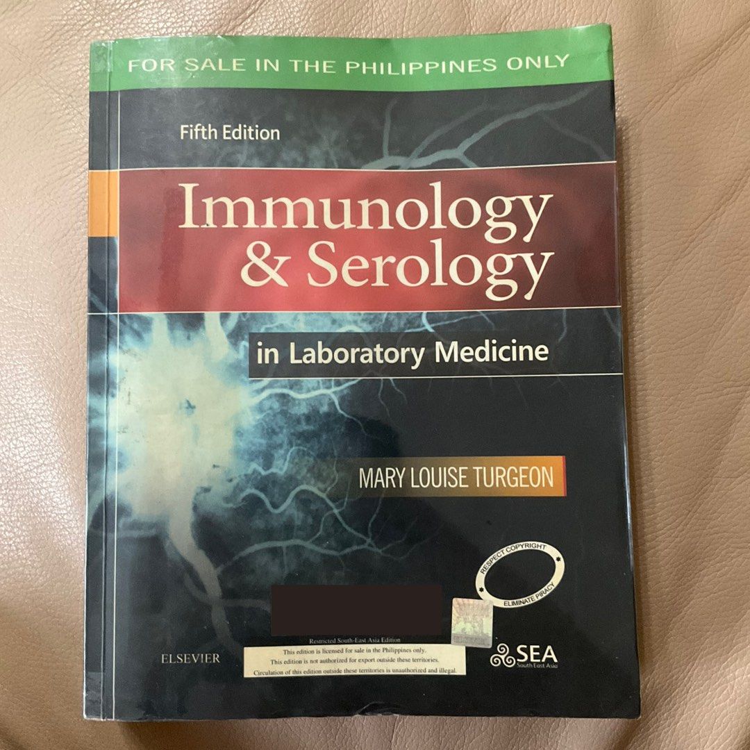 TURGEON Immunology and Serology in Laboratory Medicine 5th Edition ...