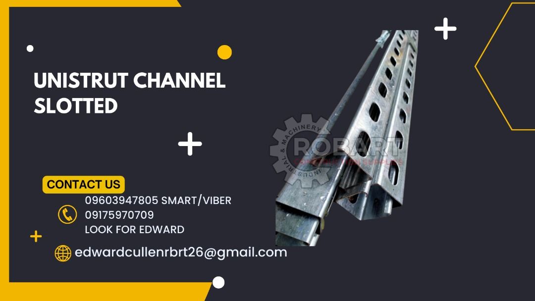 UNISTRUT CHANNEL SLOTTED, Commercial & Industrial, Construction ...