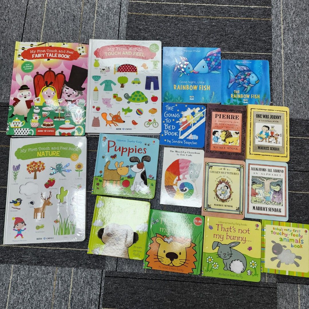 Usborne touchy-feely book/my first touch and feel book fairy tale ...