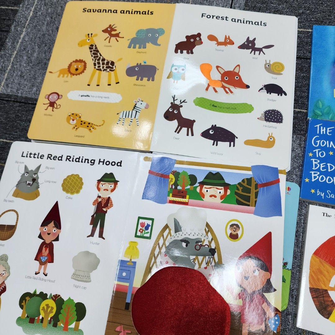 Usborne touchy-feely book/my first touch and feel book fairy tale ...