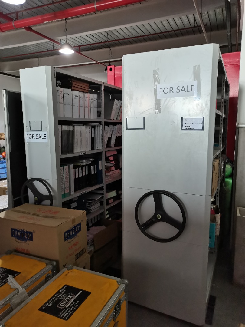 USED BRAVO MOBILE FILING SYSTEM, Furniture & Home Living, Furniture ...