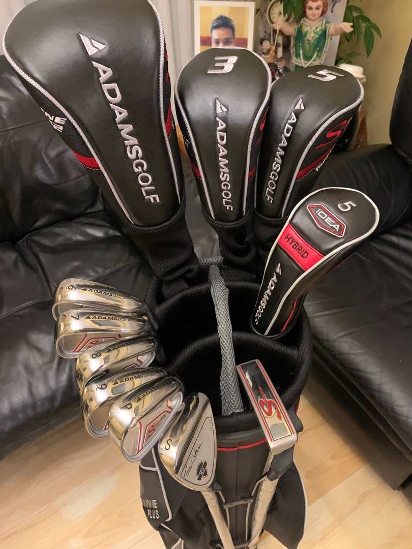 Used-Like New Adams Golf Mens Club Set, Sports Equipment, Sports ...