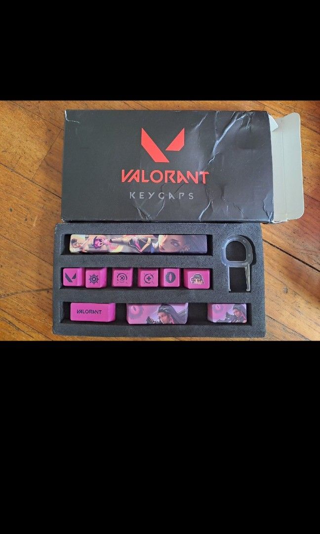 Valorant Reyna Keycaps, Computers & Tech, Parts & Accessories, Computer ...