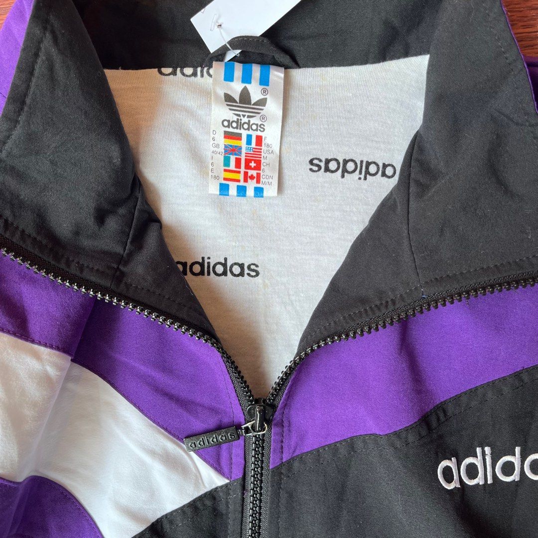 Vintage Adidas Tri Color Jacket on Carousell