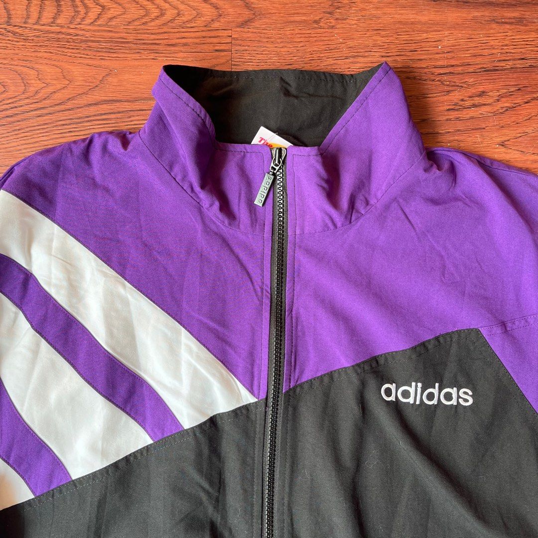 Vintage Adidas Tri Color Jacket on Carousell