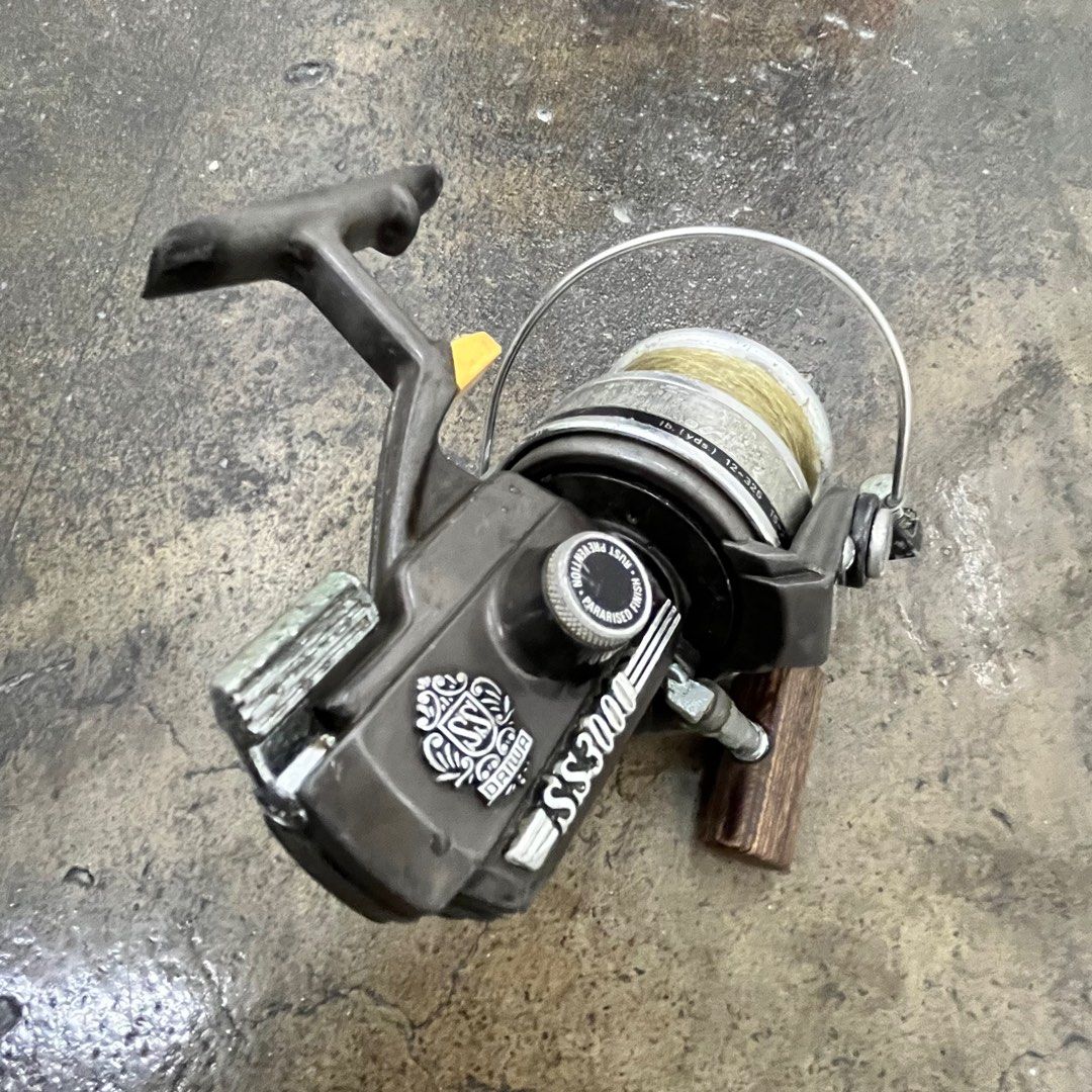 Vintage Daiwa SS3000 fishing reel not shimano surecatch Japan made ...
