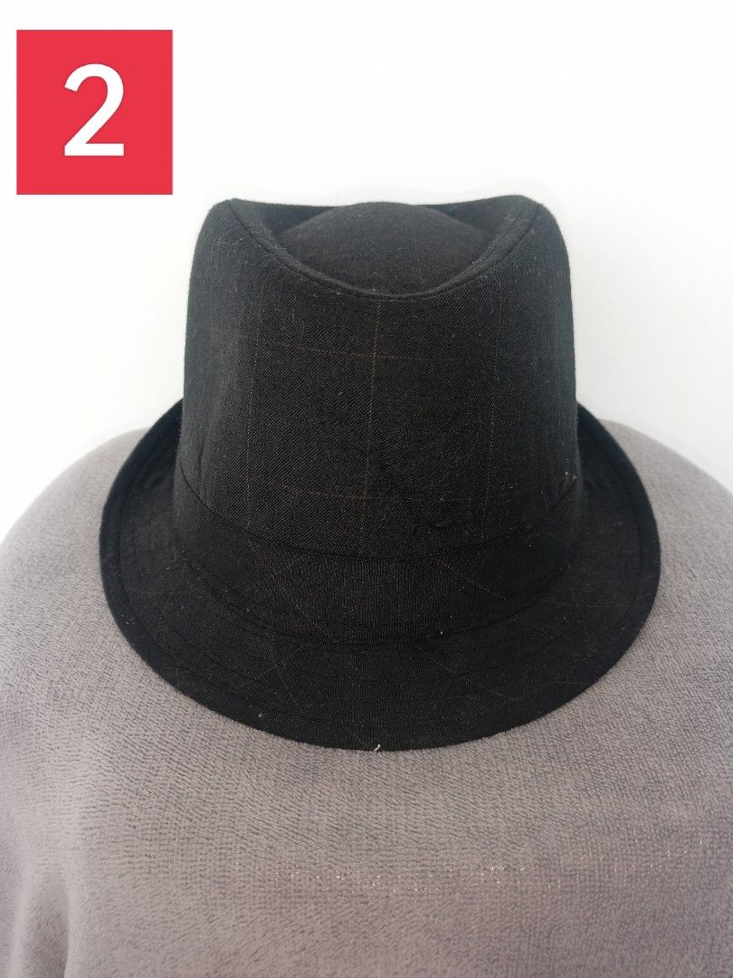 Vintage Men's Fedora hat bruno mars hat on Carousell