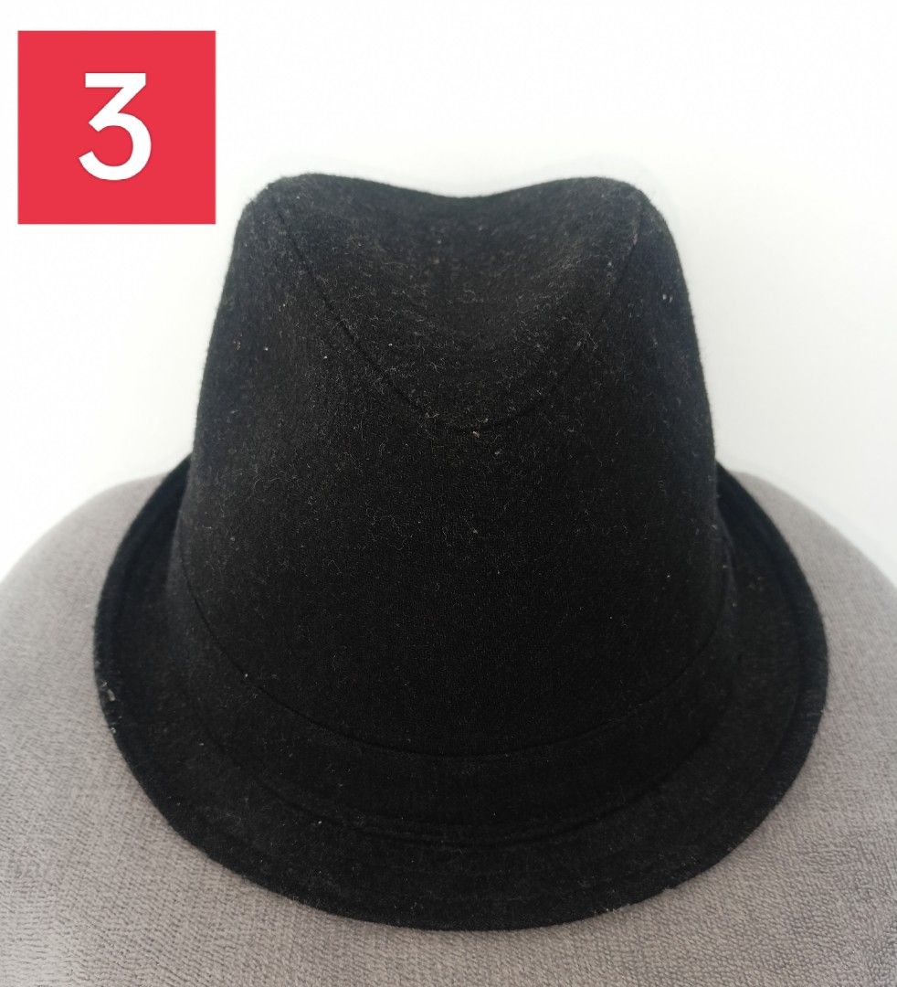 Vintage Men's Fedora hat bruno mars hat on Carousell