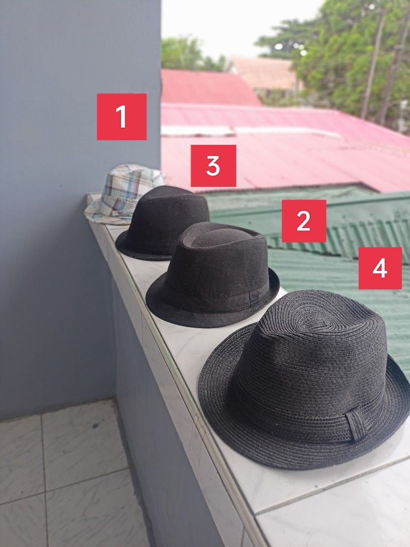 Vintage Men's Fedora hat bruno mars hat on Carousell