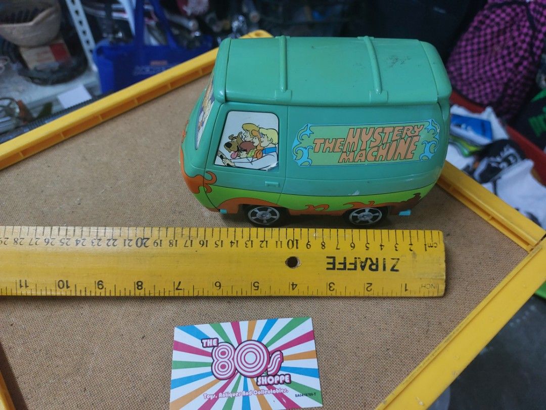 Vintage RARE The Mystery Machine Van Scooby Doo fold-out, Hobbies ...