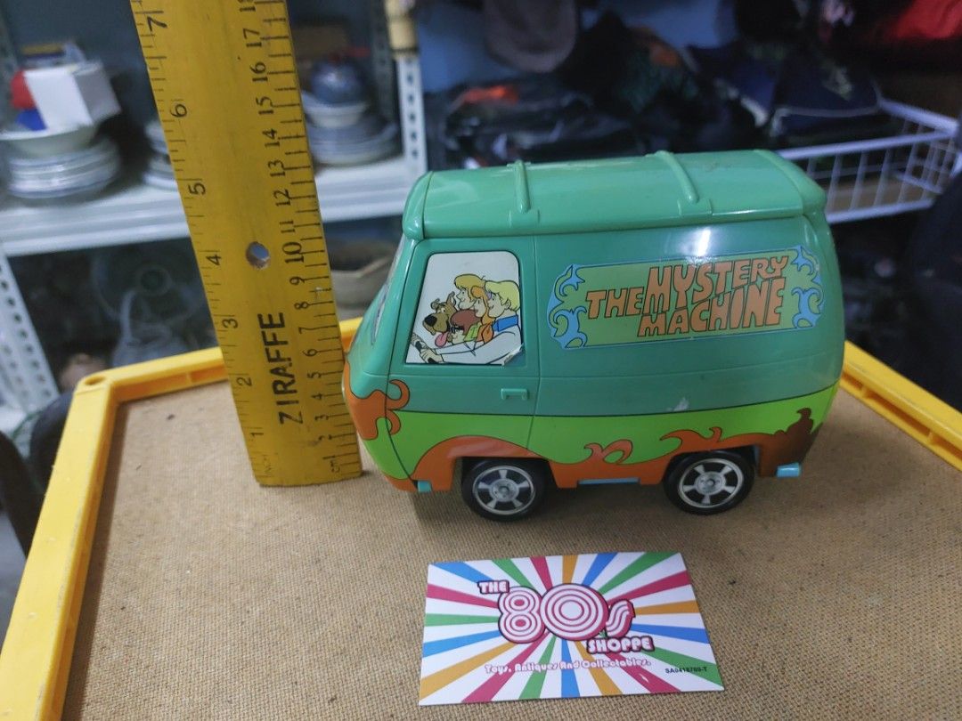 Vintage RARE The Mystery Machine Van Scooby Doo fold-out, Hobbies ...