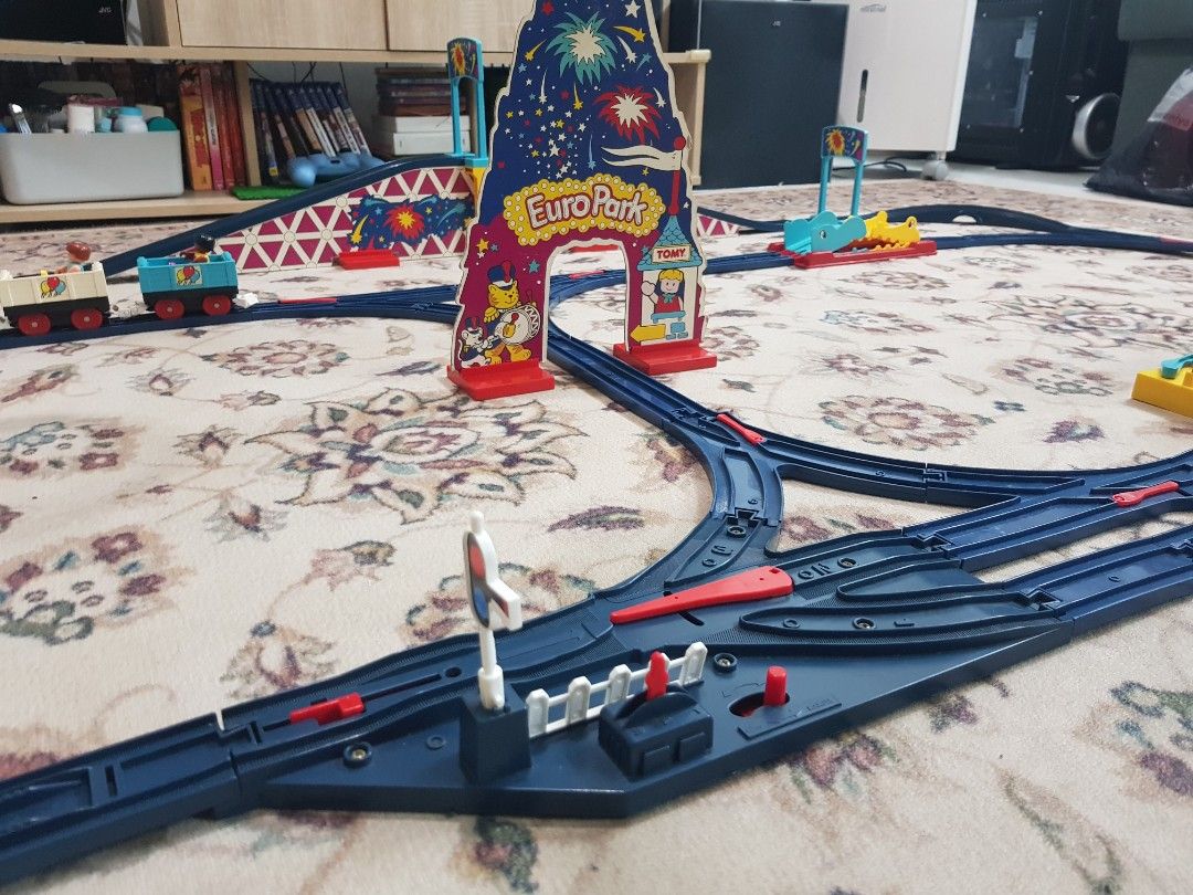 Vintage Tomy Train Euro Park, Hobbies & Toys, Toys & Games on Carousell