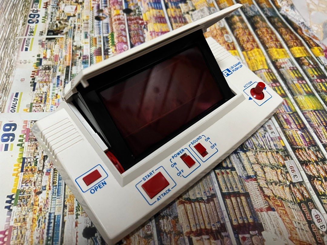 Vintage video Bandai LSI push up (works!), Video Gaming, Video Games, Others on Carousell