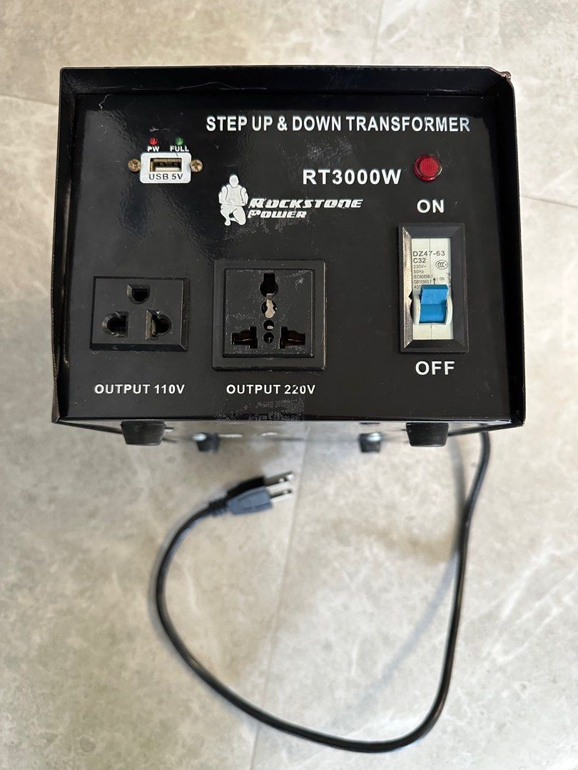 Voltage transformer, TV & Home Appliances, Electrical, Adaptors ...