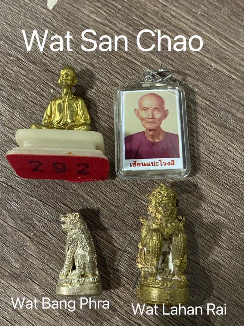 Wat San Chao Ah Pei Rong Si Wat Bang Phra Singha Wat Lahan Rai Hanuman ...