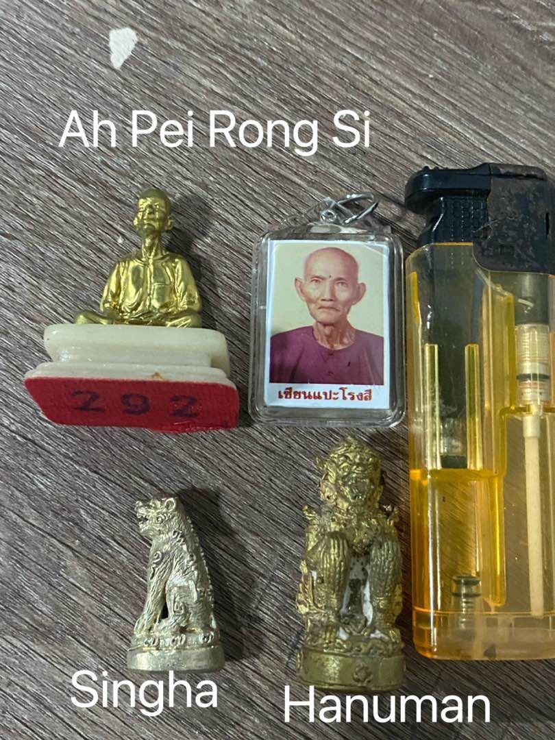 Wat San Chao Ah Pei Rong Si Wat Bang Phra Singha Wat Lahan Rai Hanuman ...