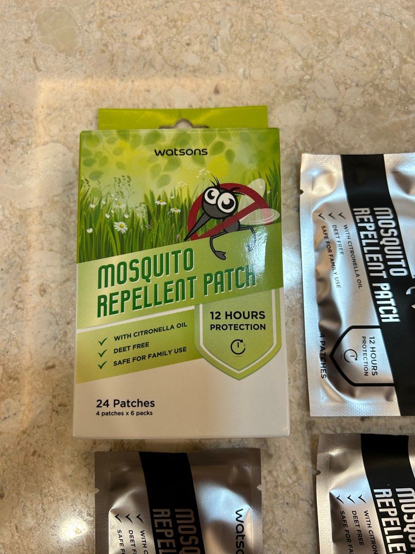 Watson Mosquitoes Patch - 20 patches, Health & Nutrition, Medical ...
