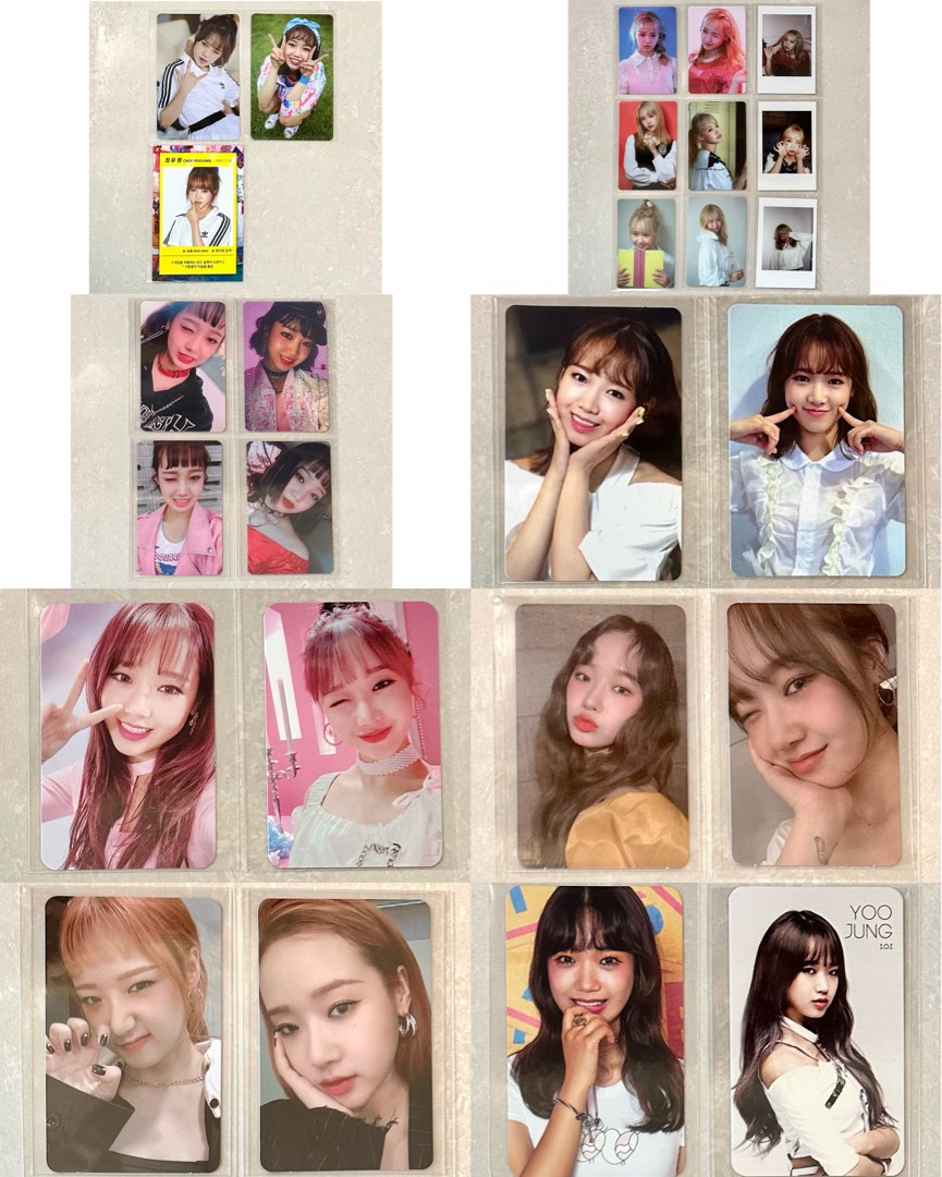 Weki Meki IOI Yoojung album 專輯小卡, 興趣及遊戲, 收藏品及紀念品, 韓流 - Carousell
