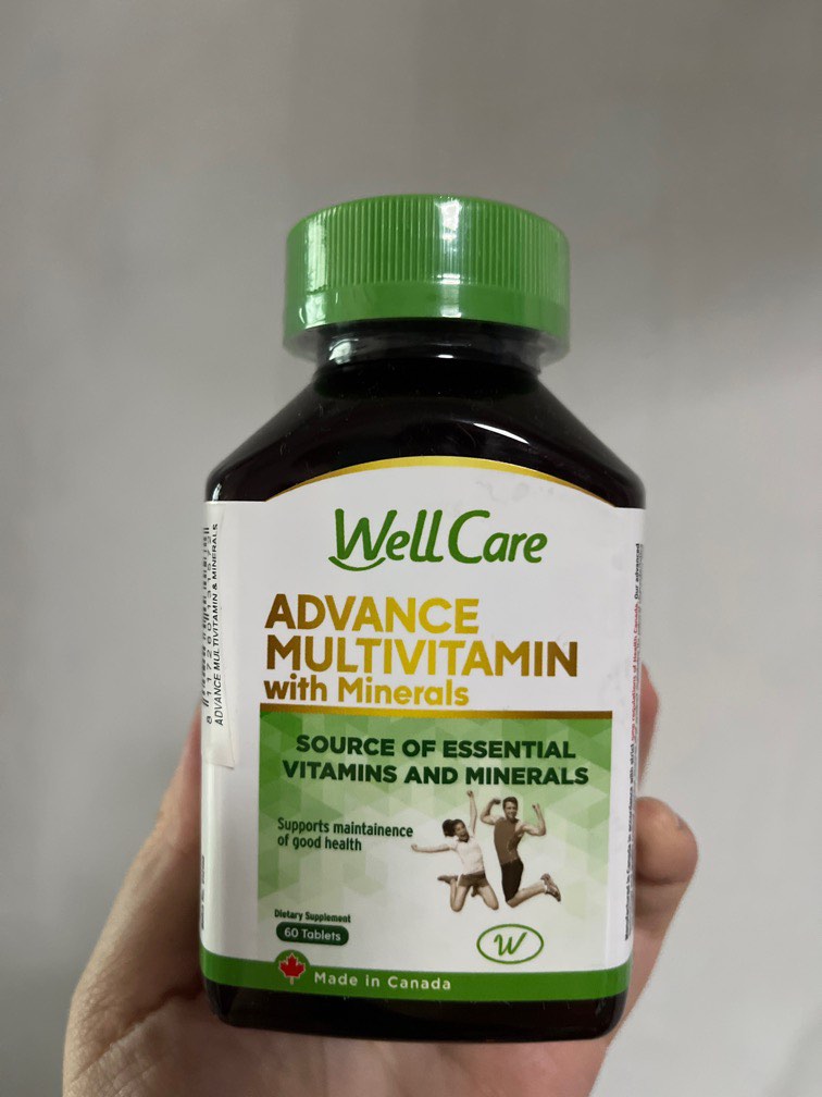Well Care Advance Multivitamin with Minerals, Health & Nutrition ...