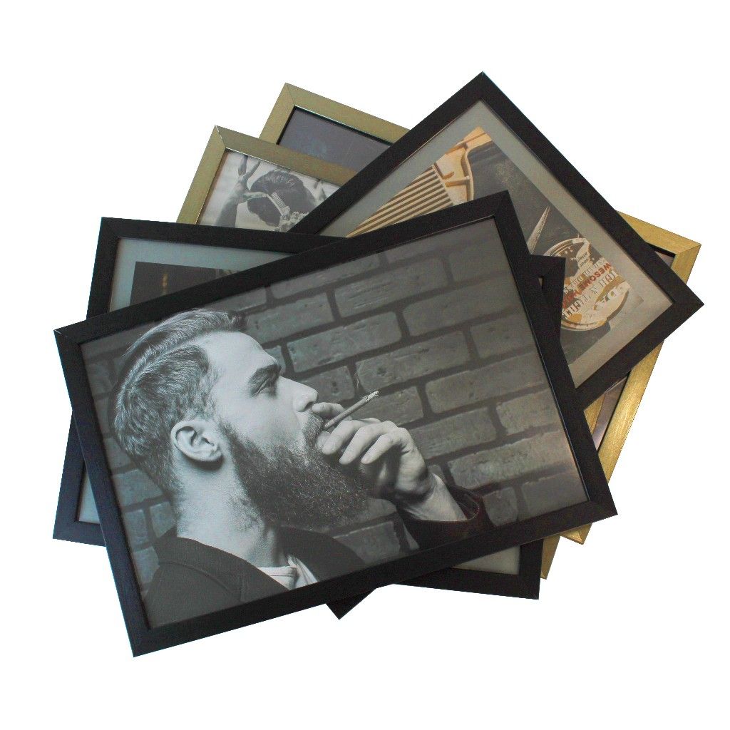 Wholesale Sign Barber Shop Beauty Salon Haircut Barber Wall Frame ...