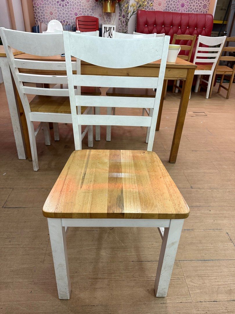 Wood chair tip top, Furniture & Home Living, Furniture, Chairs on Carousell