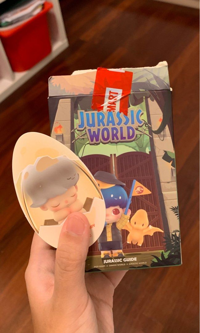 WTS popmart dimpo jurassic world series jurassic history, Hobbies ...