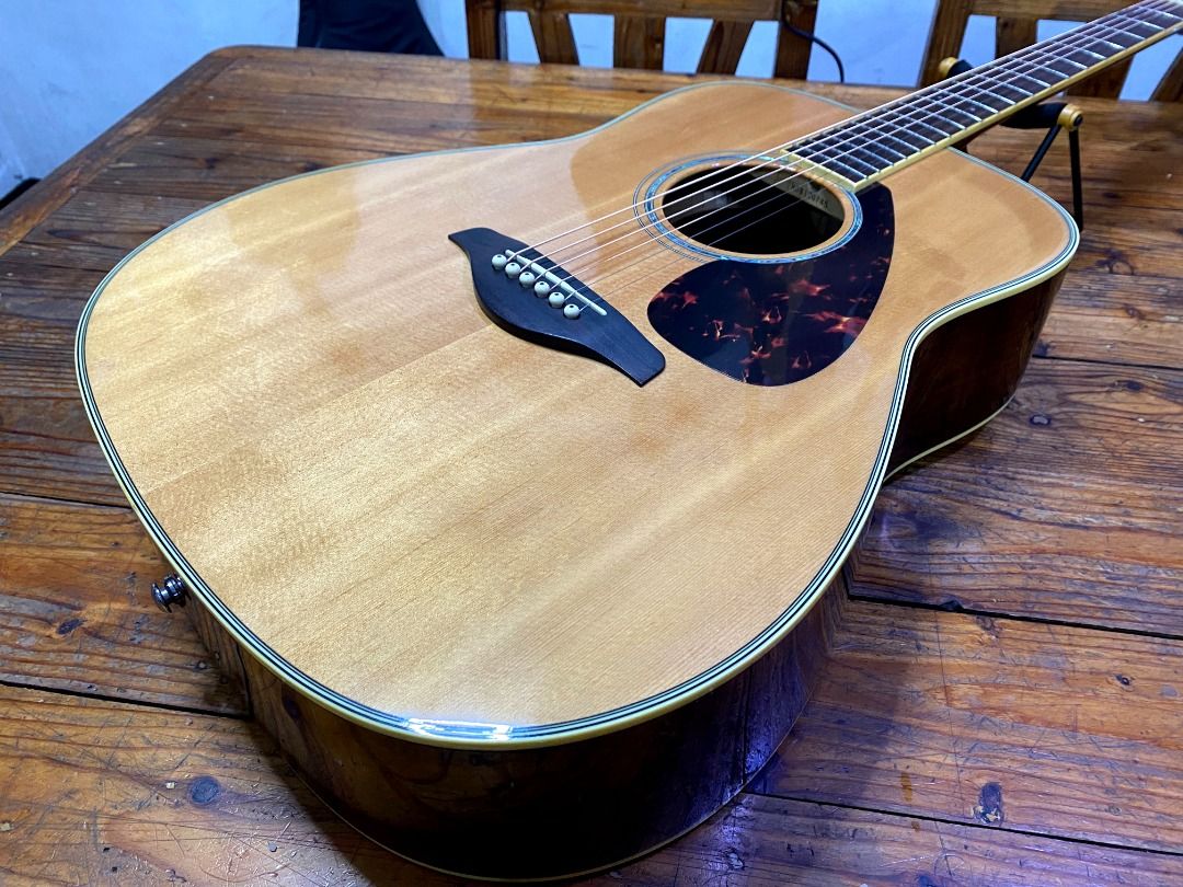 Yamaha FG-830 Acoustic Guitar, Hobbies & Toys, Music & Media, Musical ...