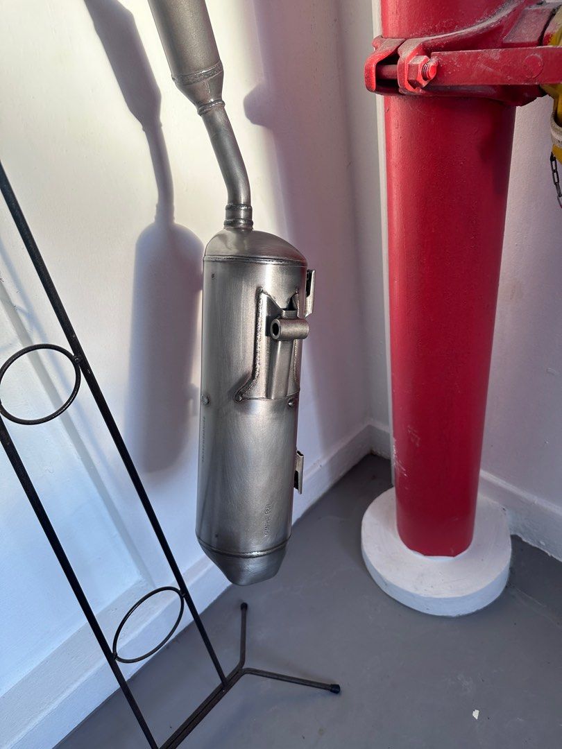 Yamaha Nmax / Aerox stock exhaust, Motorcycles, Motorcycle Accessories ...