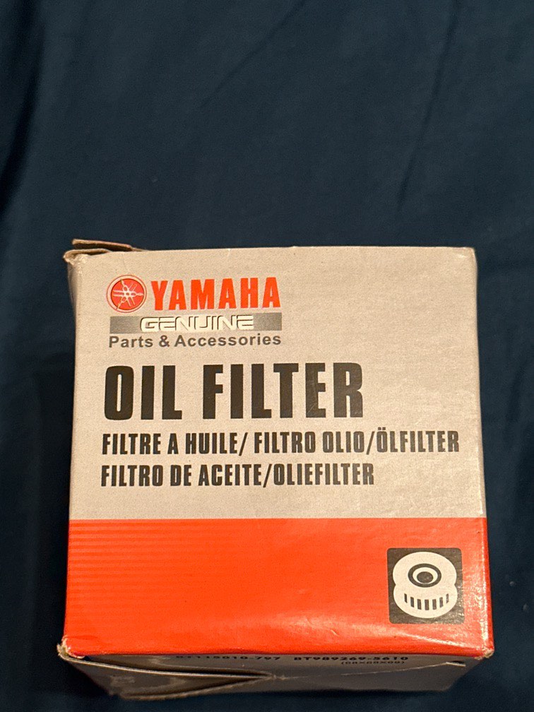Yamaha oil filter, Motorcycles, Motorcycle Accessories on Carousell