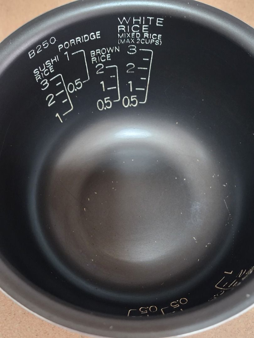 Zojirushi rice cooker inner pot 0.5l (NS-LAQ05), TV & Home Appliances ...