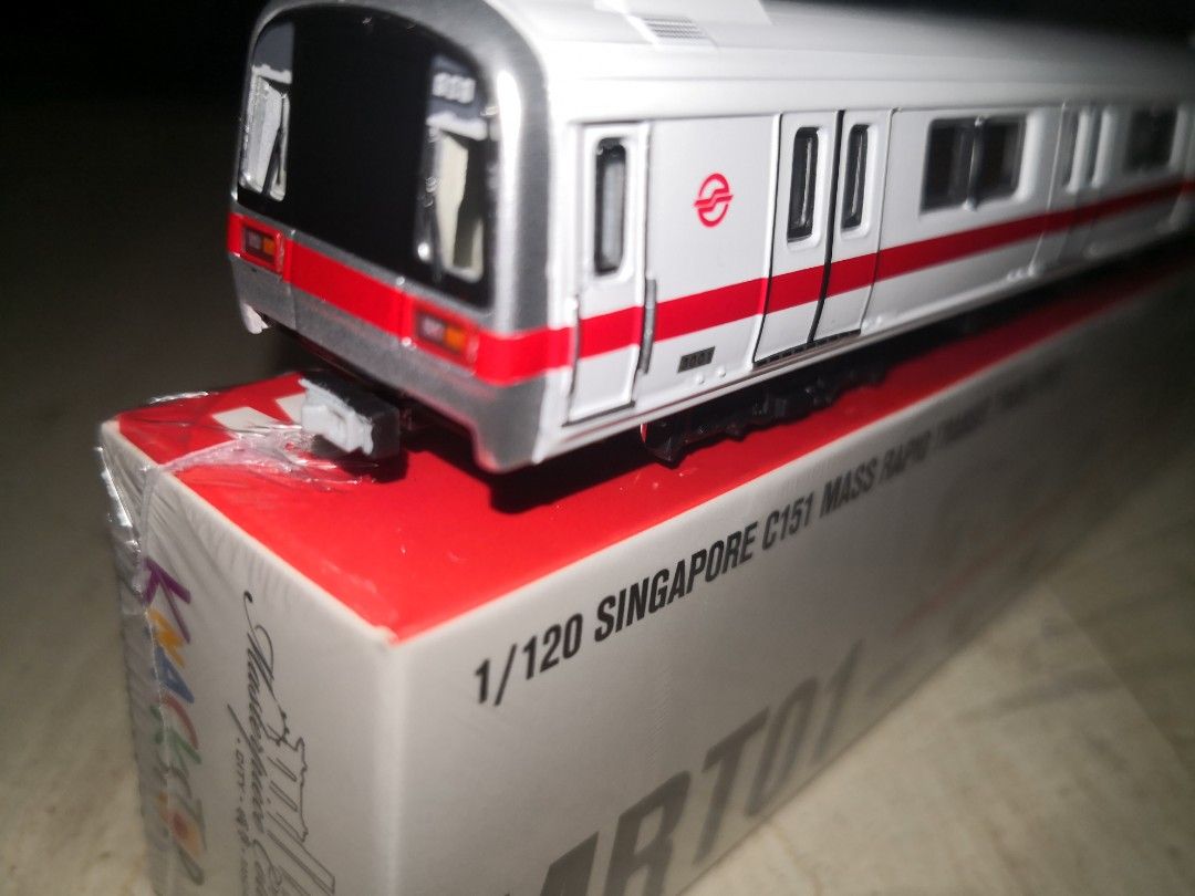 1/120 C151 Singapore train MRT model SMRT 1987, Hobbies & Toys, Toys ...