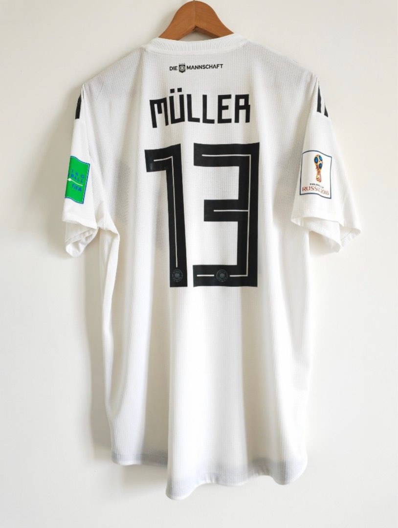 #13 Thomas Muller Germany World Cup 2018 Player Version soccer/football ...