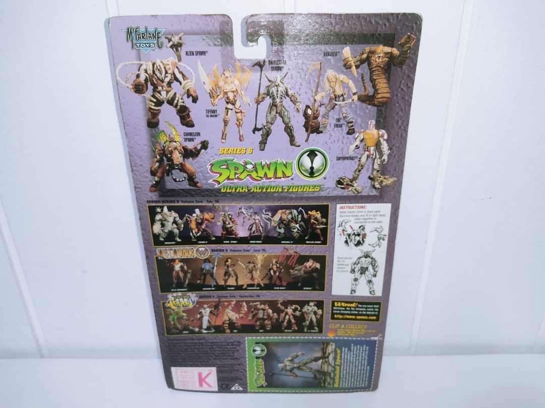 1996 BATTLECLAD SPAWN - MCFARLANE SPAWN SERIES 6, Hobbies & Toys, Collectibles & Memorabilia ...