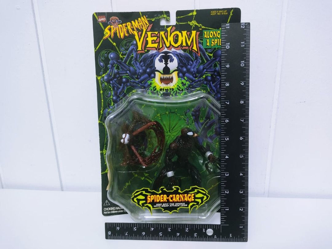 1997 VENOM SPIDER CARNAGE TOY BIZ MARVEL SPIDERMAN, Hobbies & Toys ...
