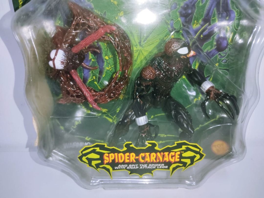 1997 VENOM SPIDER CARNAGE TOY BIZ MARVEL SPIDERMAN, Hobbies & Toys ...