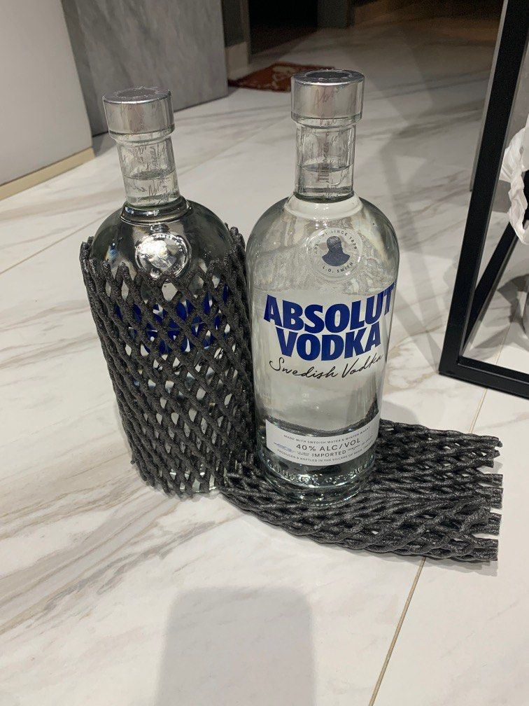 1 litre absolute vodka original flavour, Food & Drinks, Beverages on ...