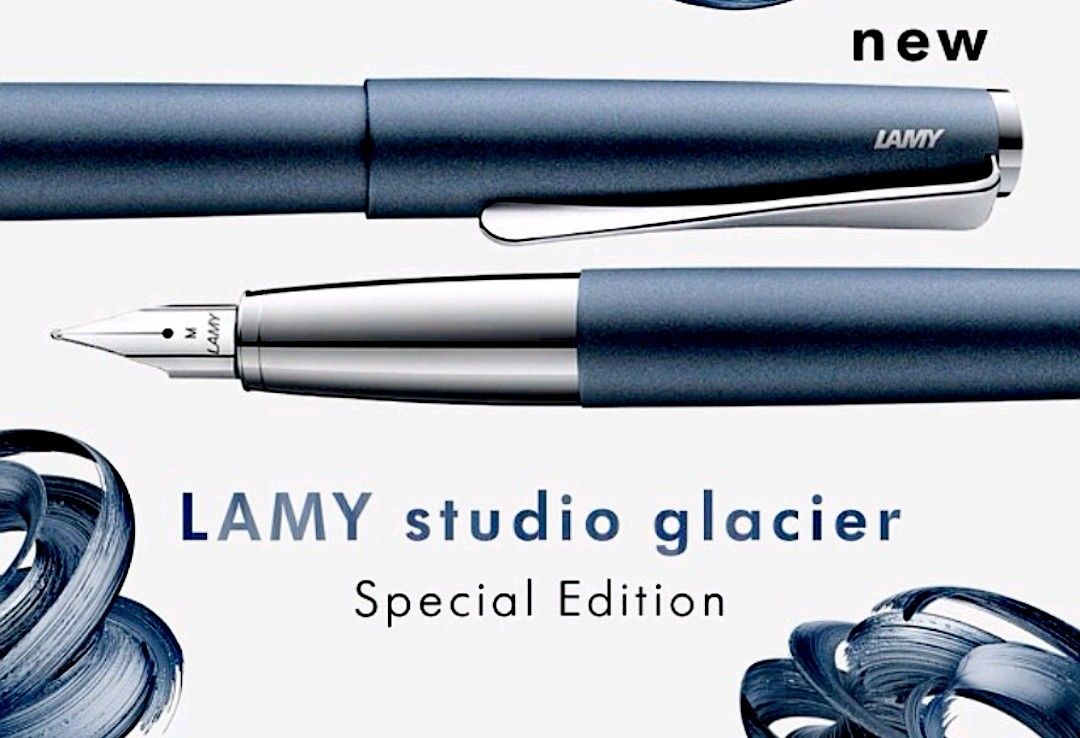2020 Lamy Studio Glacier Fountain Pen(F) Special Edition Made in ...