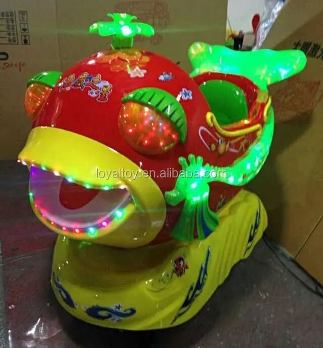 2021 coin operated kiddie ride, fish amusement ride, commercial grade ...
