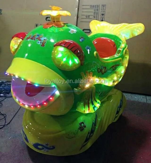 2021 coin operated kiddie ride, fish amusement ride, commercial grade ...
